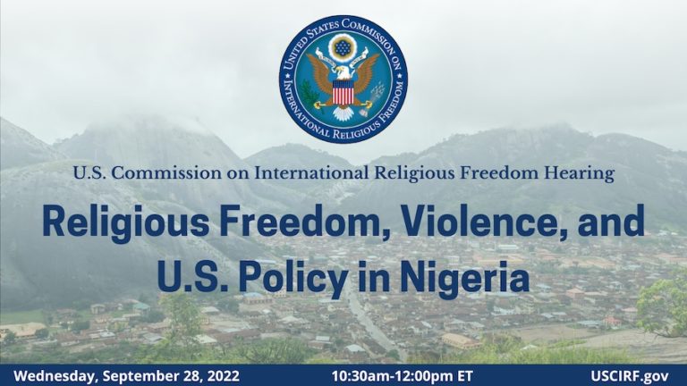 Widespread Corruption Wreaks Havoc on Religious Freedom in Nigeria ...